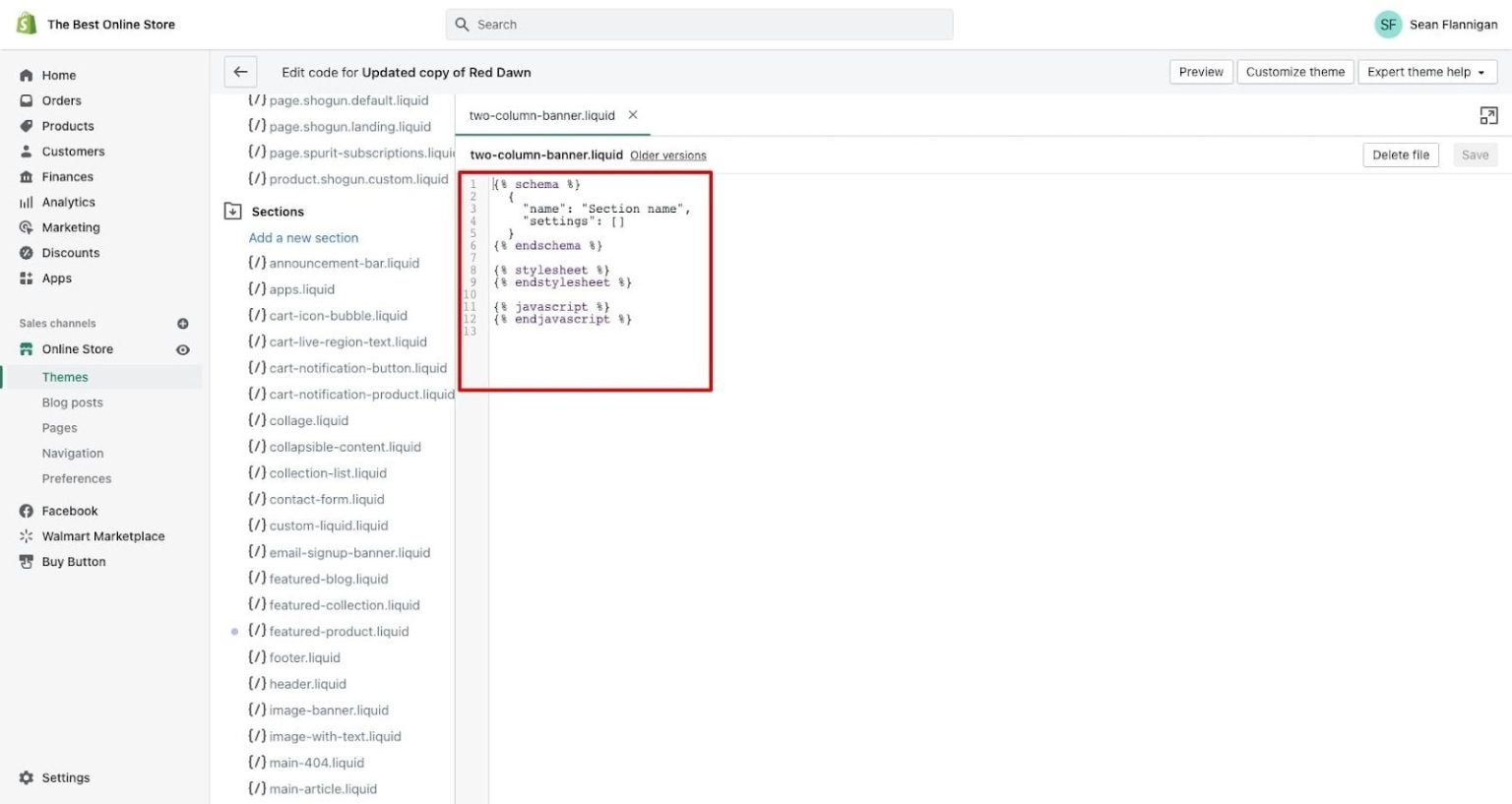 Shopify Sections: What They Are & How to Add Them to Store