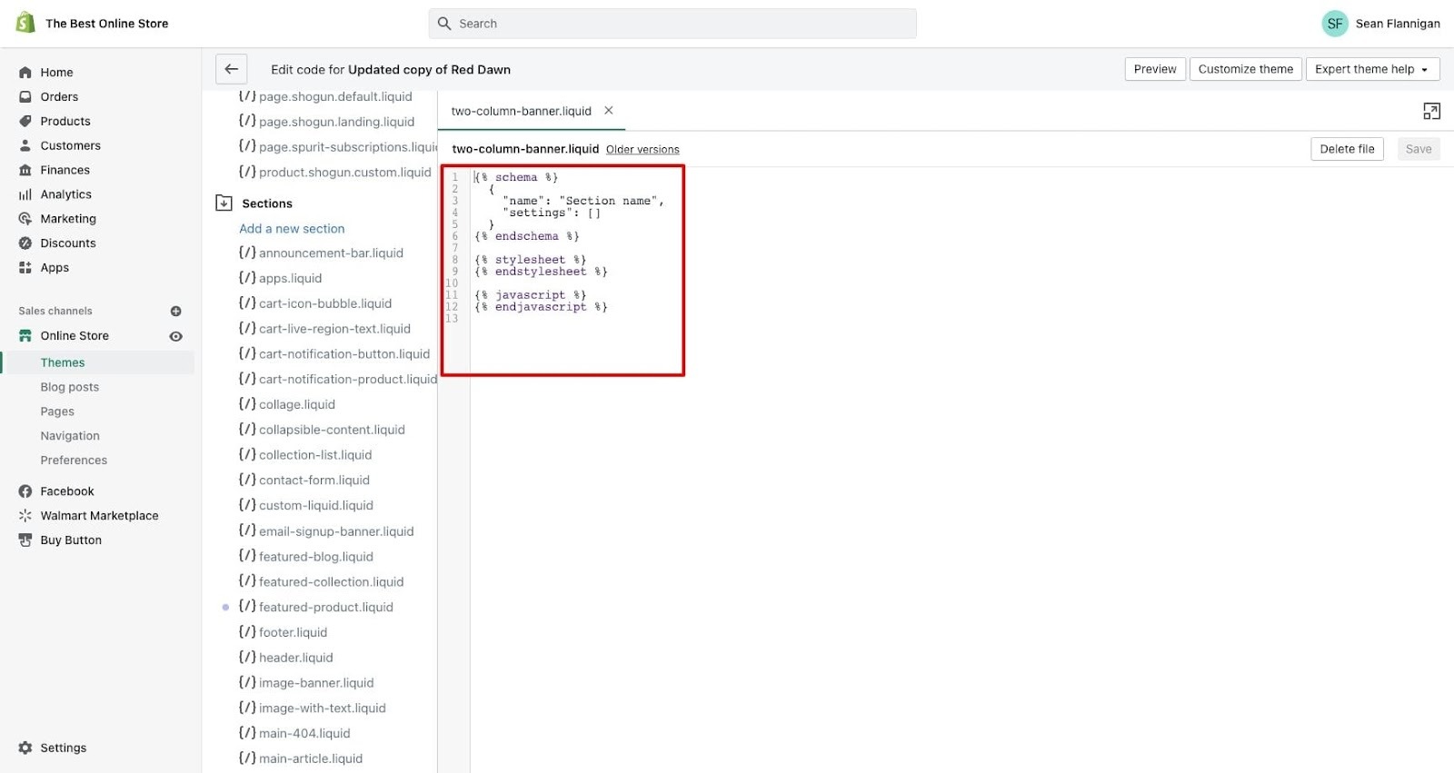Shopify Sections: What They Are & How to Add Them to Store