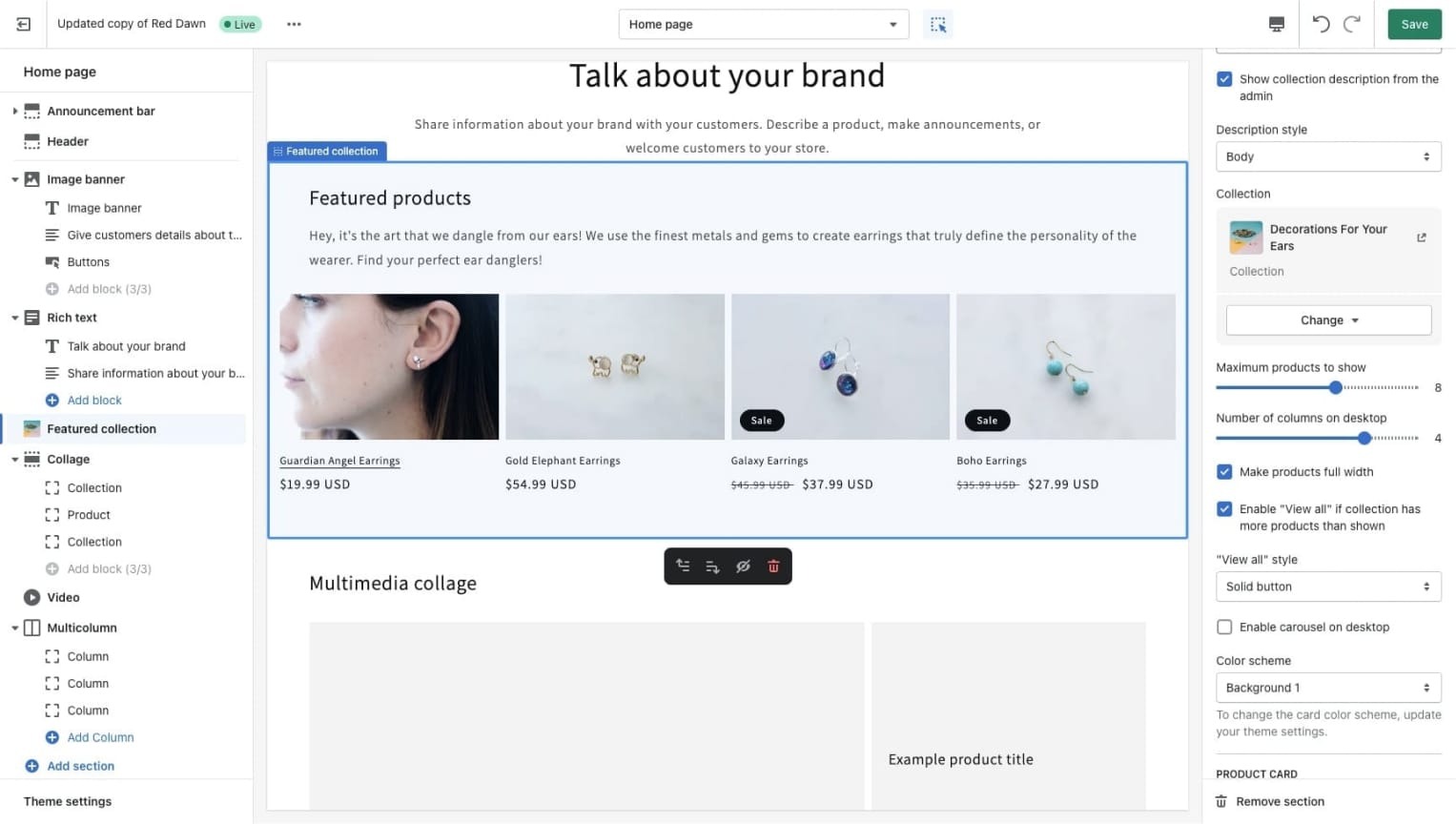 Shopify Sections: What They Are & How to Add Them to Store