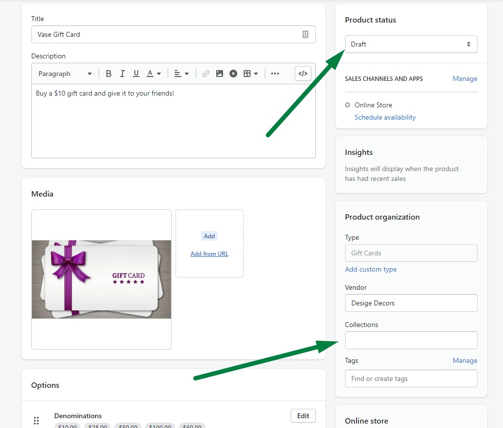 How to Create Shopify Gift Cards (Step by Step)