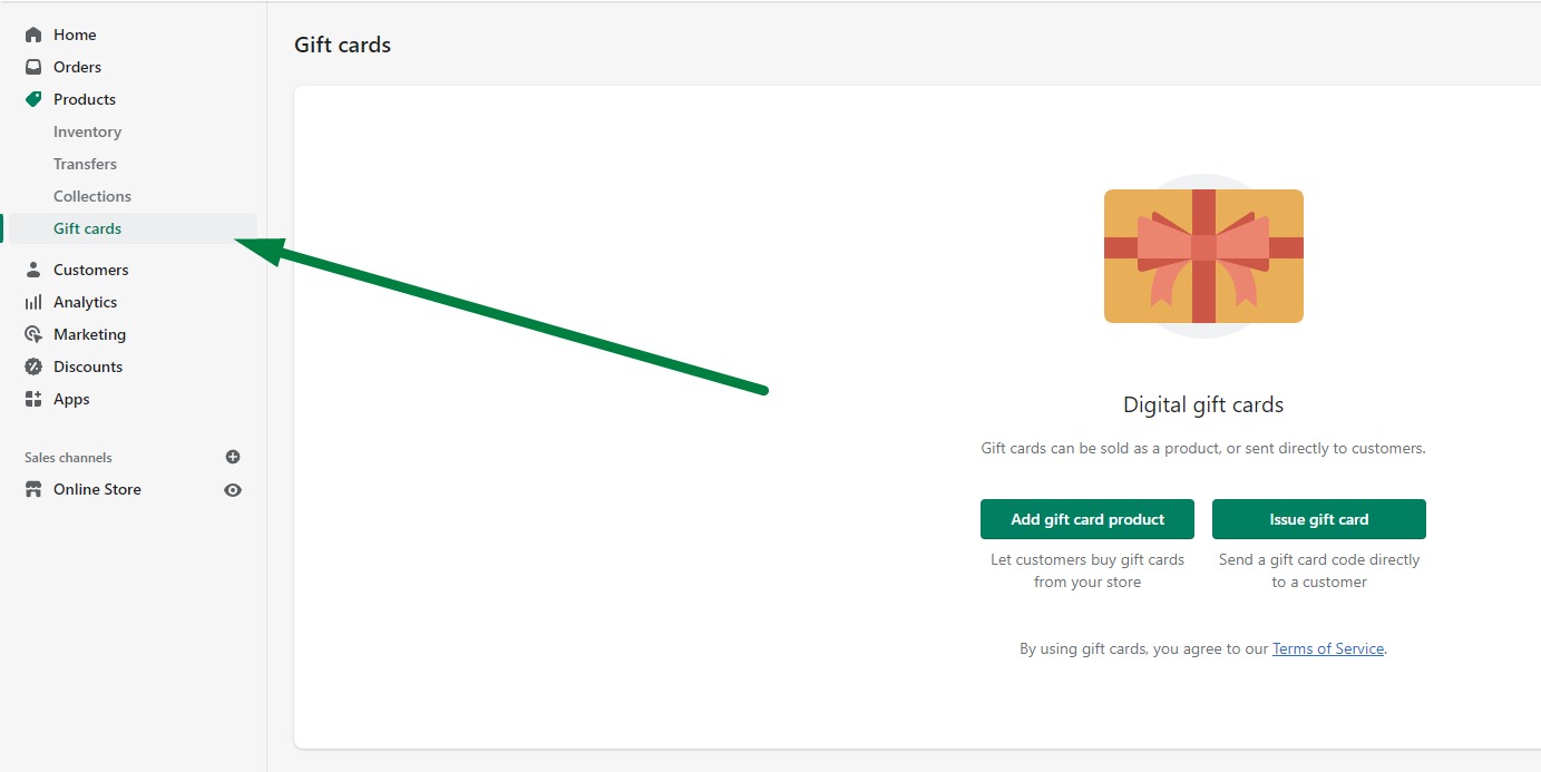 How to Create Shopify Gift Cards (Step by Step)